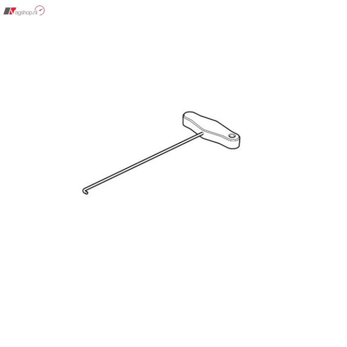 Lostrekhaak gereedschap T40207