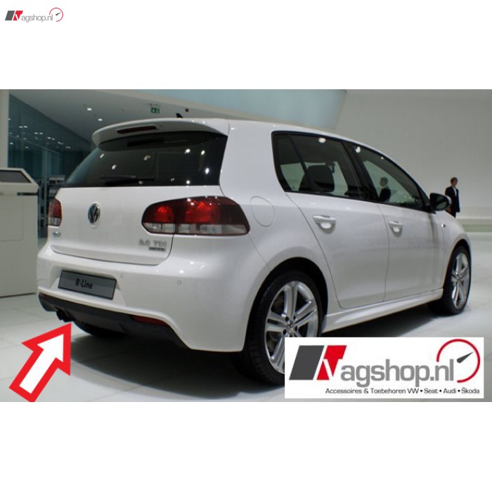 VW Golf 6 R-line Diffuser